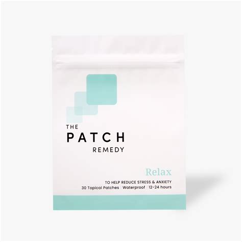 Relax Patches The Patch Remedy 30 Patches