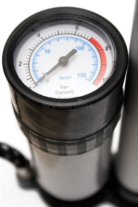 Air Pressure Gauge Close View Stock Image Image Of Machine Hydro