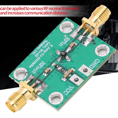 Rf Low Noise Amplifier Wideband Amplifier Gain Db Lna Board Module Lazada Ph