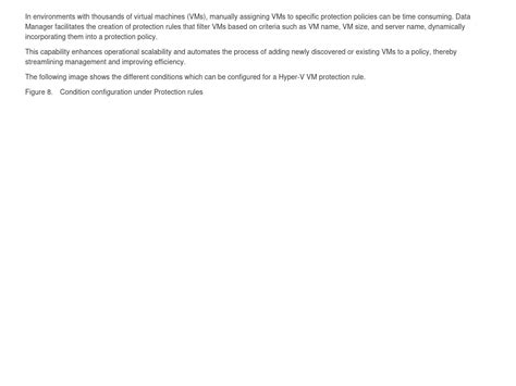 dynamic assignment of vm to policies using protection rules dell