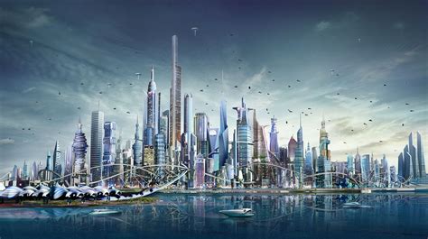 Doha Futuristic City Behance