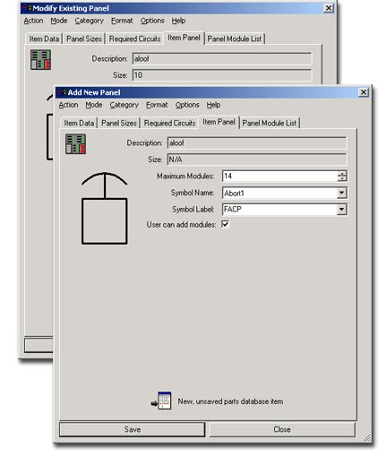 New Modify Panel