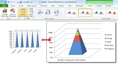 Excel Pyramid Chart Template 56 Koleksi Gambar
