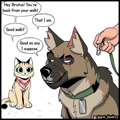 Friendship Between Pixie And Brutus In 9 Of His Latest Comic