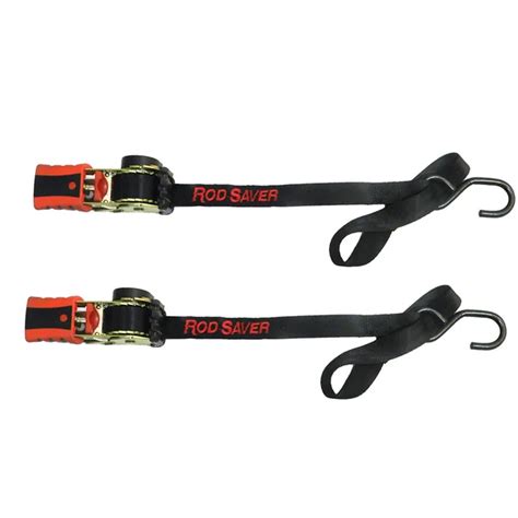 Rod Saver Mini Retractable Tie Down Wsoft Hook 50 Pair Rt50sh