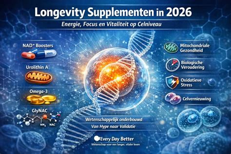 Longevity Supplements In 2026 Nmn Glynac And Tmg Every Day Better
