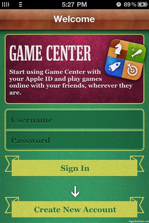 Apple Game Center Tutorial And Getting Started Guide Angrybirdsnest