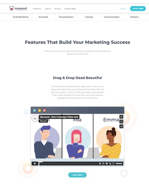 Moosend Pricing Choose The Right Pricing Plan Your Needs