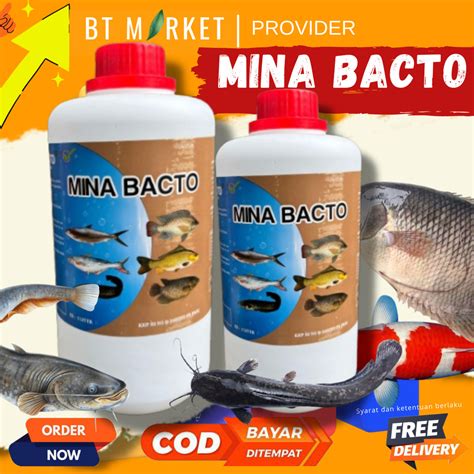 Jual Mina Bacto 1 Liter Menguraikan Limbah Organik Sisa Pakan Menjaga