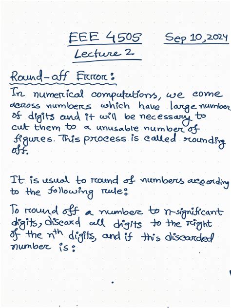 numerical analysis pdf