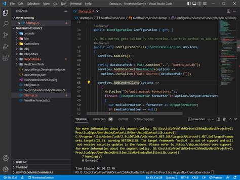 Reporting Errant Code With Red Squiggly That Is Not Errant · Issue 5458 · Dotnetvscode Csharp