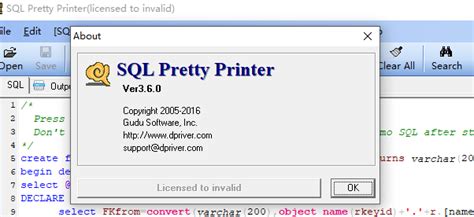 SQL Pretty Printer 另类破解 鹄鹄 博客园