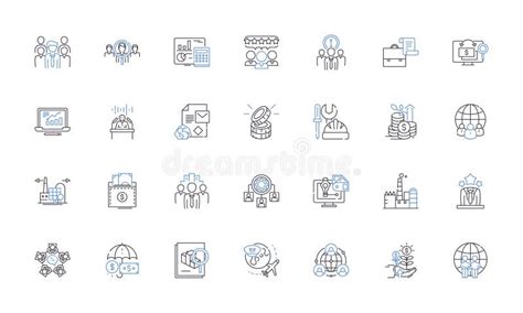Artificial Intelligence Line Icons Collection Robotics Machine Learning Automation Neural