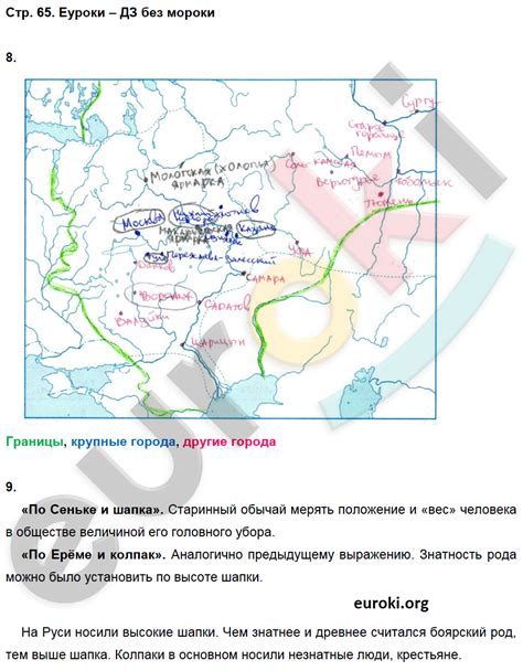 ГДЗ Рабочая тетрадь по истории России 7 класс. Часть 1, 2. ФГОС ...