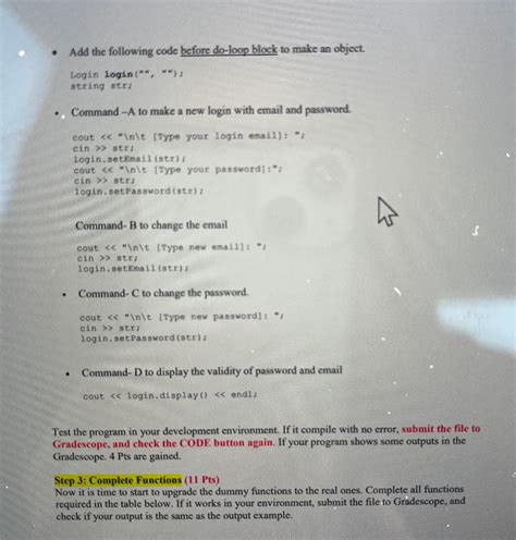 Solved Part 2 Programming 15 Pts This Assignment Is To