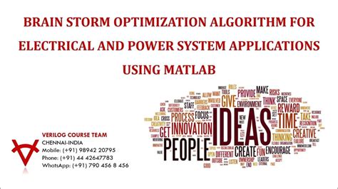 Brain Storm Optimization Algorithm For Electrical And Power System
