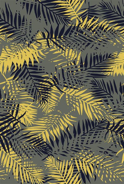 Palm Tree Leaf Design Seamless Pattern 41639213 Vector Art At Vecteezy