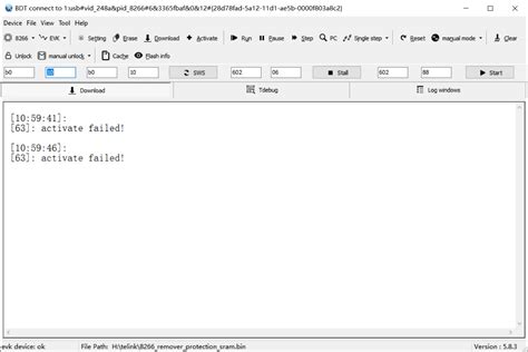 Bdt工具烧录连接失败 工具 泰凌技术论坛 Telink