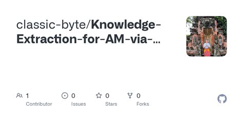 GitHub Classic Byte Knowledge Extraction For AM Via NER With LLMs