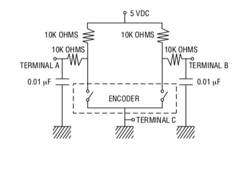 Debounce Will A Simple RC Filter Work With My Mechanical Rotary Encoder Or Do I Need A