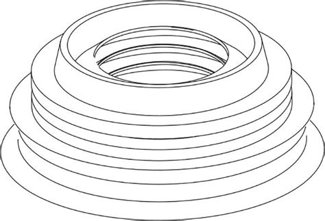 Wc Flush Pipe Connector Seal No 102 7023120850
