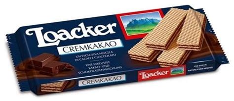 Napolitane Loacker Cremkakao 175 Gr Sia Italia