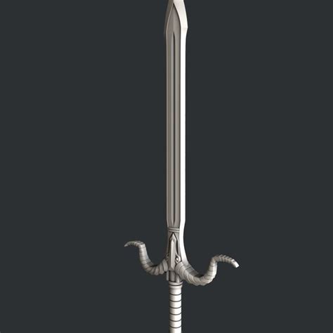 3d Stl Models For 3d Printer Sword 3d Model 3d Printable Cgtrader