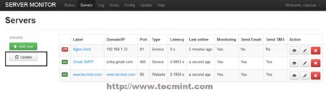 installing php server monitor tool using lemp or lamp stack in arch linux