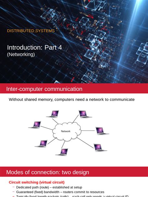 1 Lecture 4 Intro Networking Pdf Internet Protocol Suite Osi Model