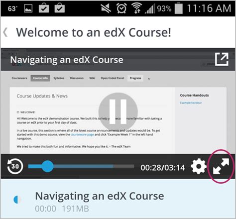 9 If You Use The Edx Mobile App — Open Edx Learners Guide Ginkgo