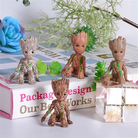 Buy Mini Groot Action Figure Online Tinyminymo