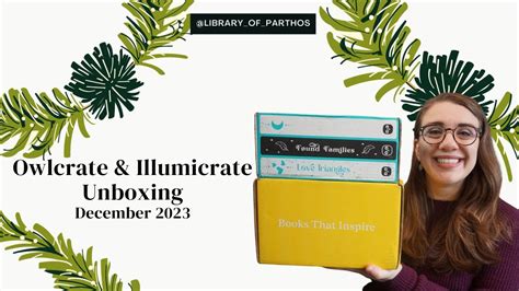Book Subscription Unboxing Owlcrate The Dark Devours Illumicrate In The Stars December