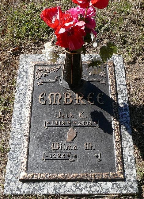 Jack Kenneth Embree 1918 2003 Find A Grave Memorial