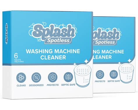 Secure Checkout Splash Spotless Washing Machine Cleaner