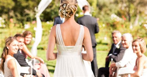 Woman Chooses Grandpa Over Stepfather To Walk Her Down The Aisle At