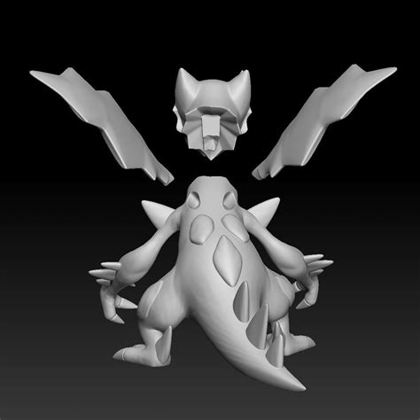 🐉 Pokemon Druddigon・ Stl File For 3d Printing・cults