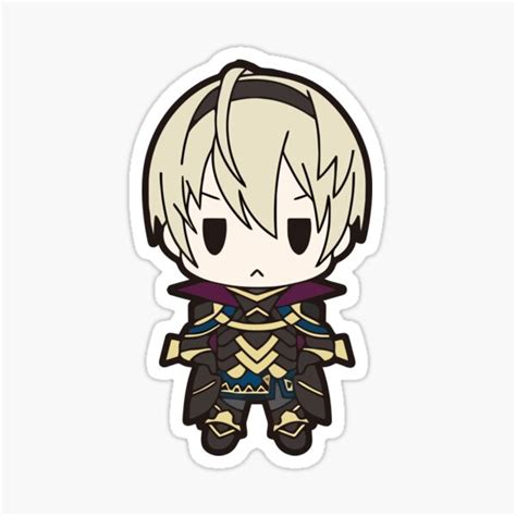 Fire Emblem Fates Leon Chibi Sticker By Chibify Redbubble
