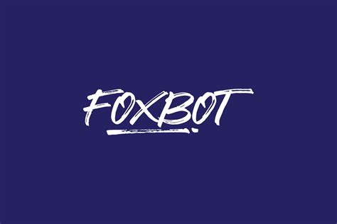 Foxbot Fonts Shmonts