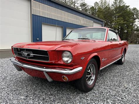1965 Ford Mustang Fastback Red Retro Rides Power