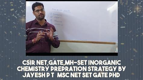 Prepare For Csir Net Set Gate Tifriit Jamupsc Chemistry Youtube