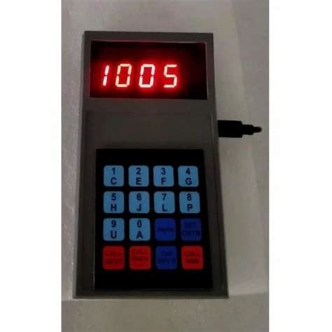 Plastic Wireless Token Calling System For Telecommunication 3 Kg At