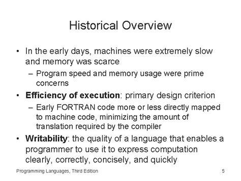 Programming Languages Third Edition Chapter 2 Language Design
