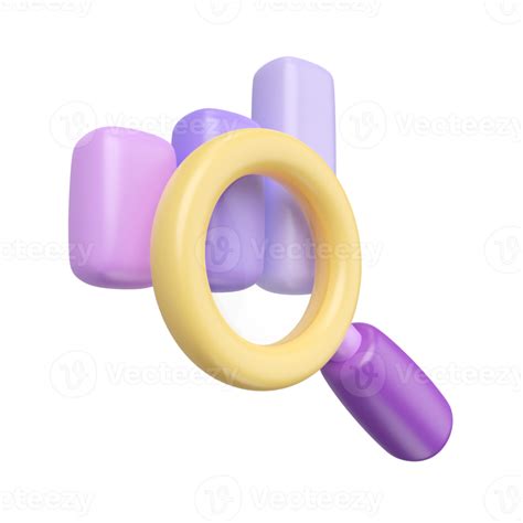 Analyze 3d Illustration Icon 15214626 Png
