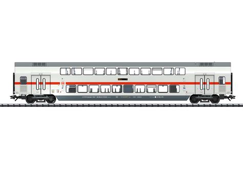Trix 23252 Ic2 Bi Level Intermediate Car 2nd Class Inside Line Models