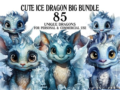 Cute Ice Dragon