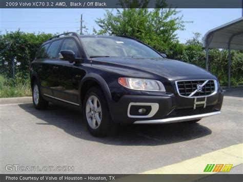 Black 2009 Volvo Xc70 3 2 Awd Off Black Interior