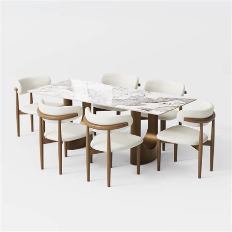 Modern Dining Table For 6
