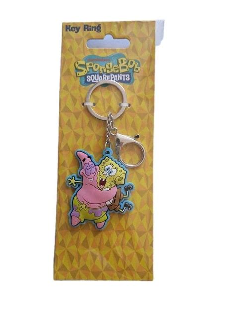 Spongebob Squarepants Rubber Keyring