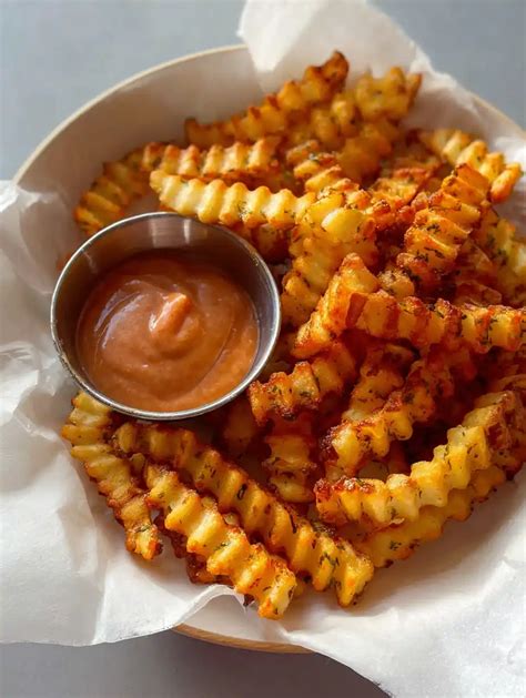 Easy Air Fryer Crinkle Cut Fries Recipe Perfectly Crispy