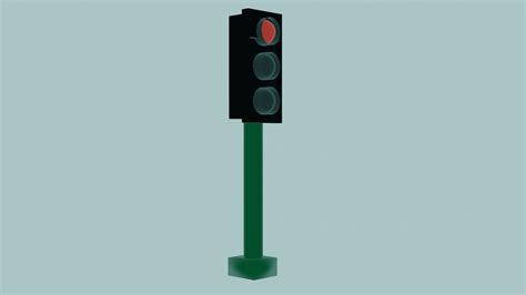Free Traffic Light Scripting By Python 3d Turbosquid 2367063